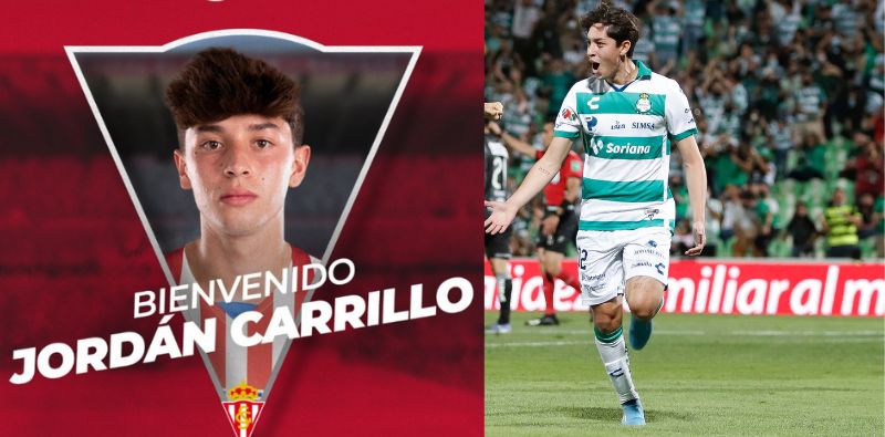 Jordan Carrillo, oficialmente nuevo jugador del Sporting de Gijón