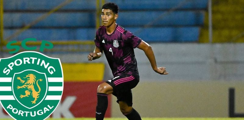 El mexicano Jesús Alcántar es registrado por el Sporting CP para la ...