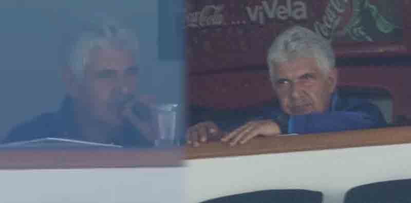 Tuca Ferretti, captado fumando un cigarro mientras dirigía al Cruz Azul ...