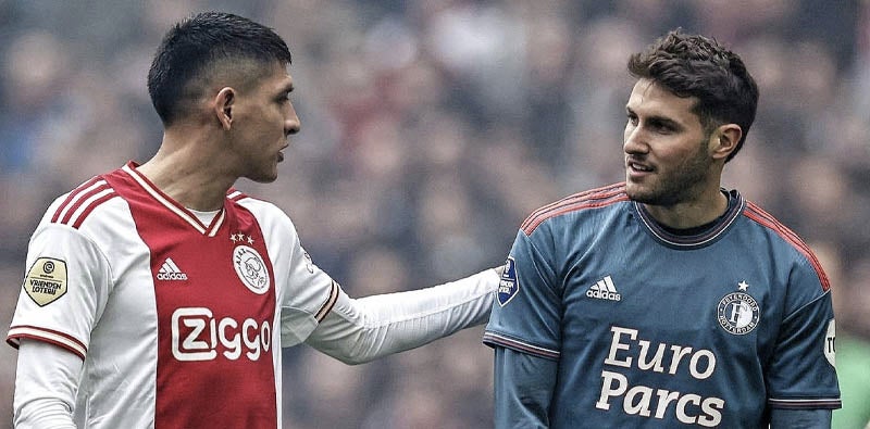 Santiago Giménez y Edson Álvarez, la tercera pareja de mexicanos en ...