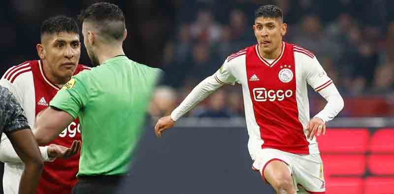 Edson Álvarez mostró su enojo por no poder jugar el duelo ante PSV ...