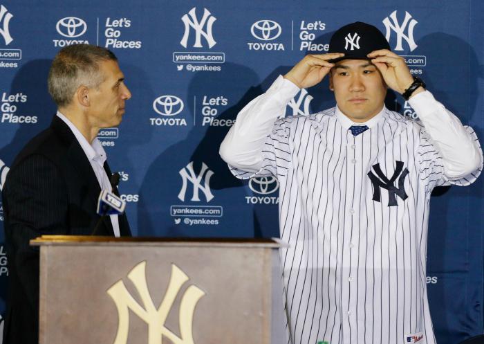 Presentan a Tanaka con los Yanquis