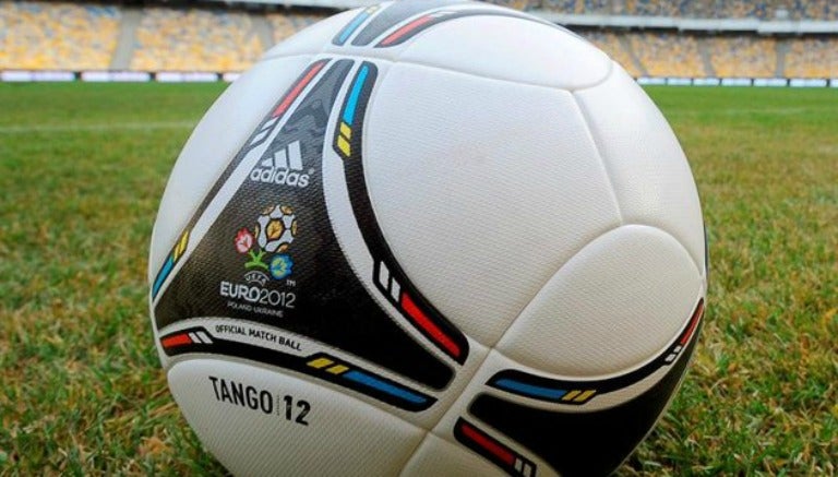 Evolución de los balones de la Eurocopa