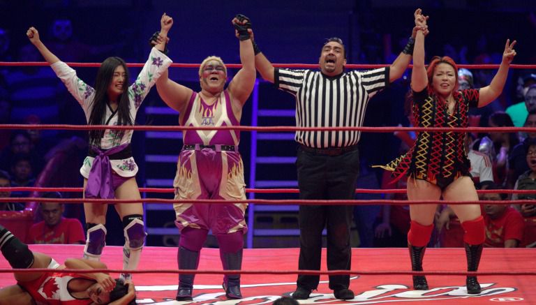 Mundial de Lucha Libre, todo un éxito en Puebla