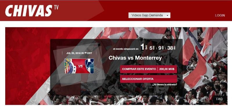 Aprende a usar Chivas TV previo a primera transmisión