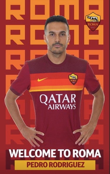 Serie A: Pedro fue presentado de manera oficial con la Roma