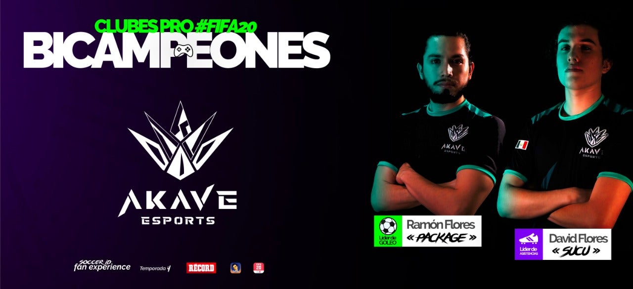 AKAVE eSports: Bicampeones de la SOCCER iD Fan Experience