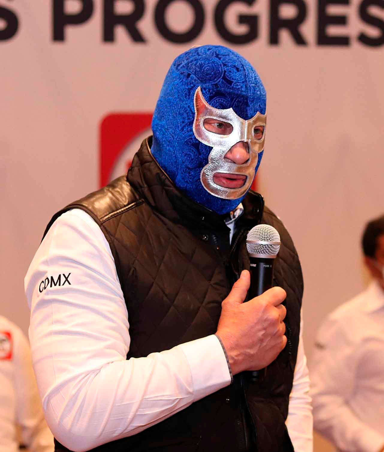 Blue Demon Jr. pretende gobernar en anonimato en la CDMX