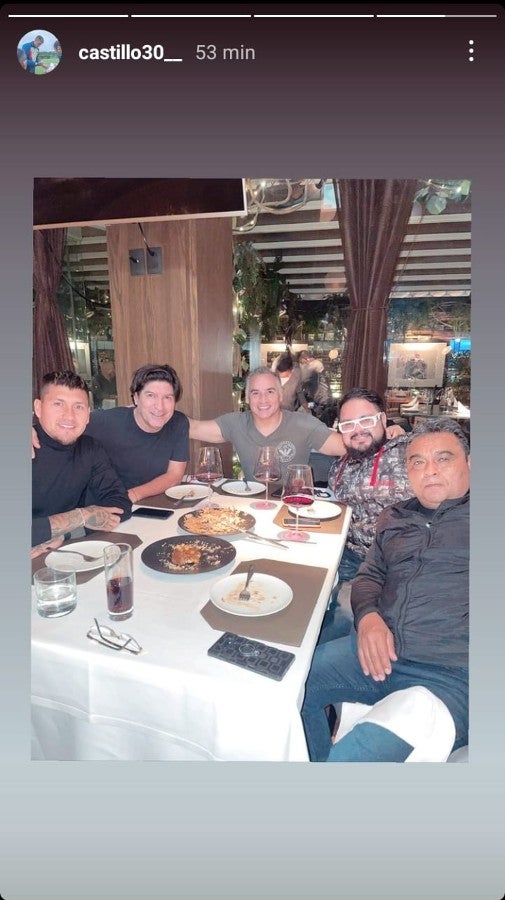 Nico Castillo se reunió con Iván Zamorano y Fabián Estay
