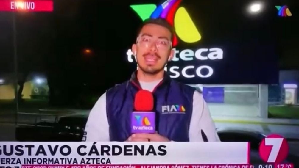 Reportero confundió TV Azteca con Televisa en vivo; lo comparan con ...