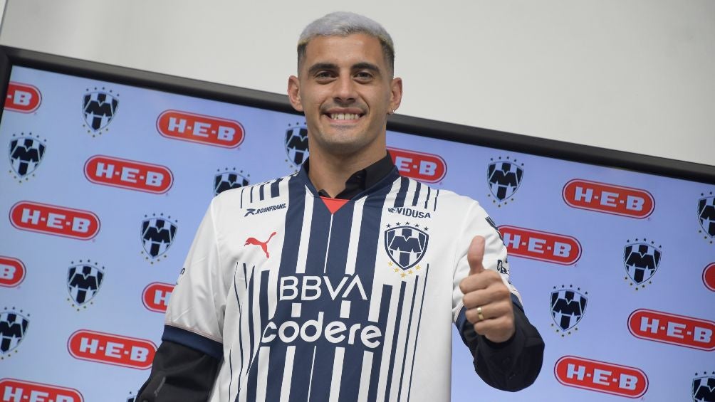 Germán Berterame sobre Monterrey: "Rayados es igual que el Atlético de Madrid"