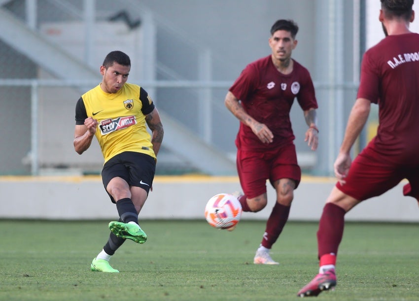 Orbelín Pineda: Firmó doblete en la pretemporada del AEK Atenas ante el ...