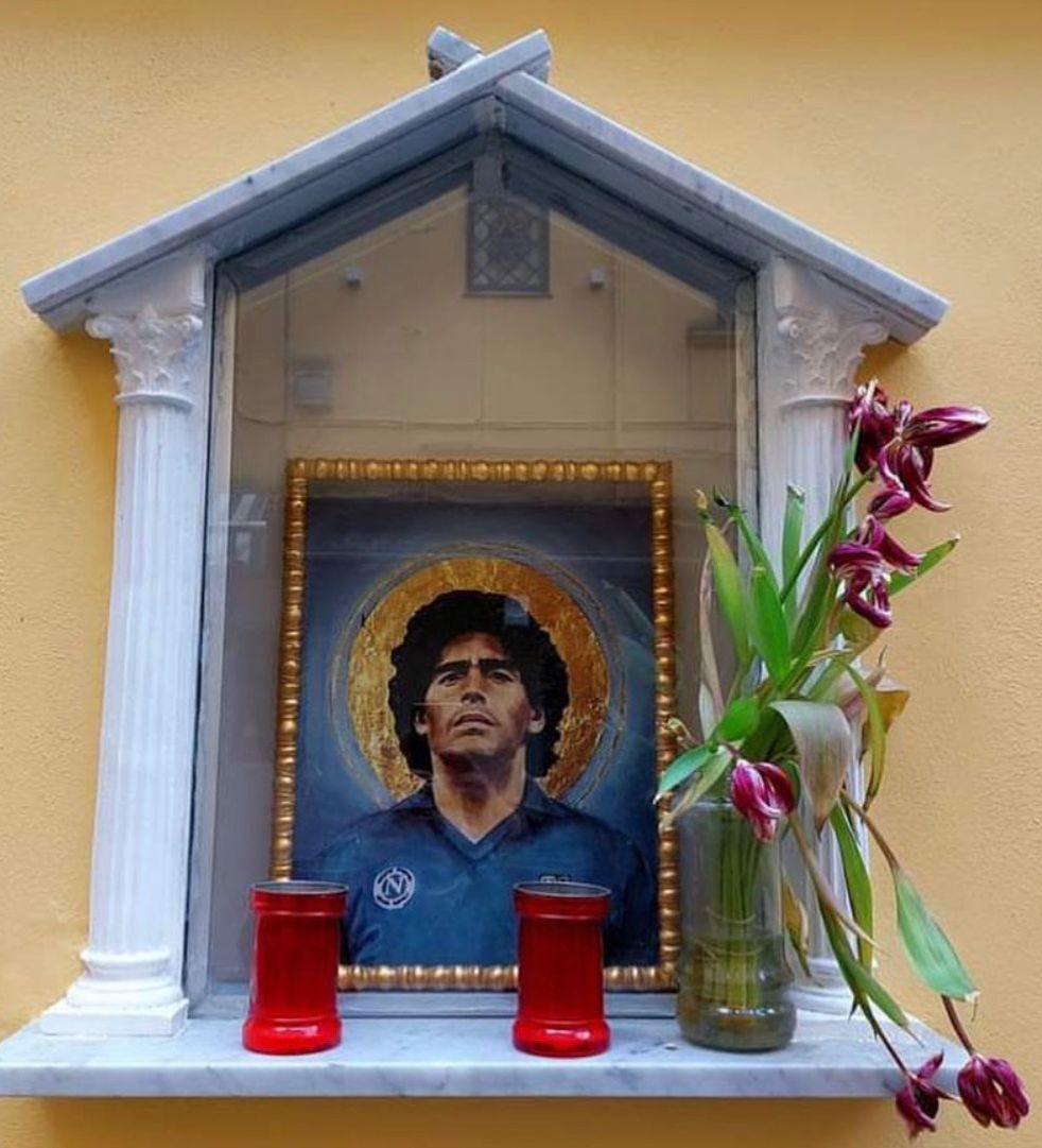 Maradona: 'Gol Imposible' del Pelusa a la Juventus, inmortalizado en mural en Napoli