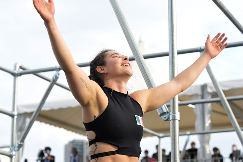 Ella Bucio, atleta mexicana, ganó el primer Mundial de Parkour
