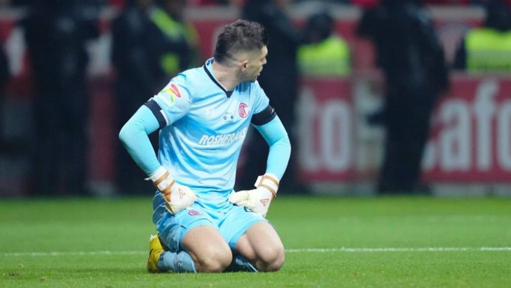 Toluca: Volpi recibió cinco goles por segunda vez en una Final de Liga MX