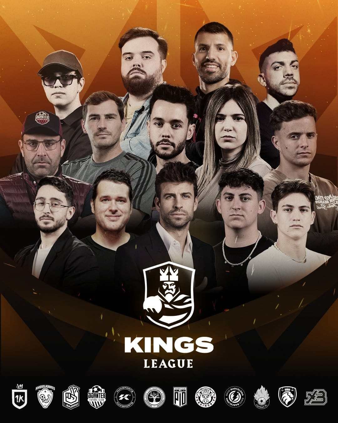 Kings League, el nuevo proyecto de Piqué en el que colaboran streamers ...