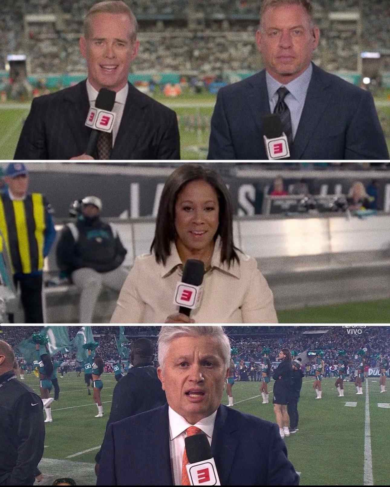 NFL: Esta es la razón por la que los reporteros de ESPN usaron el ...
