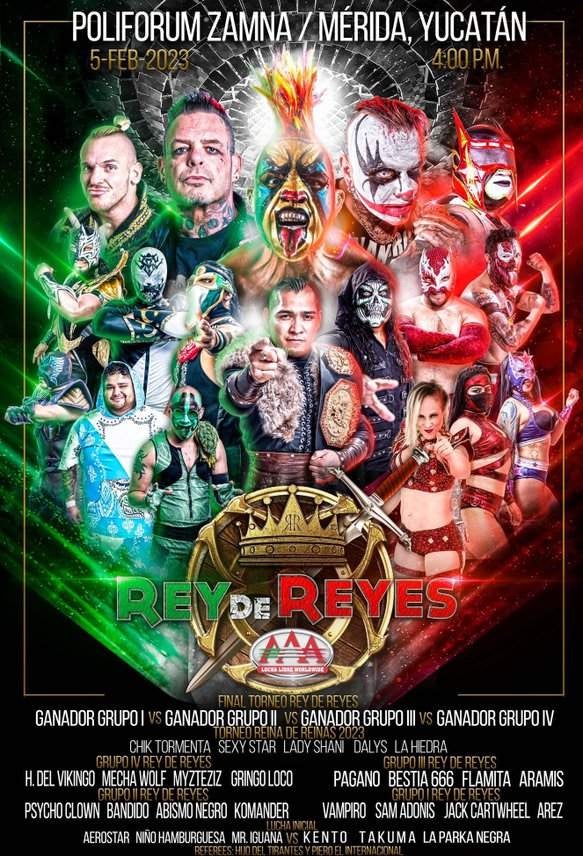 AAA: Psycho Clown buscará coronarse en el Rey de Reyes 2023 por segundo ...