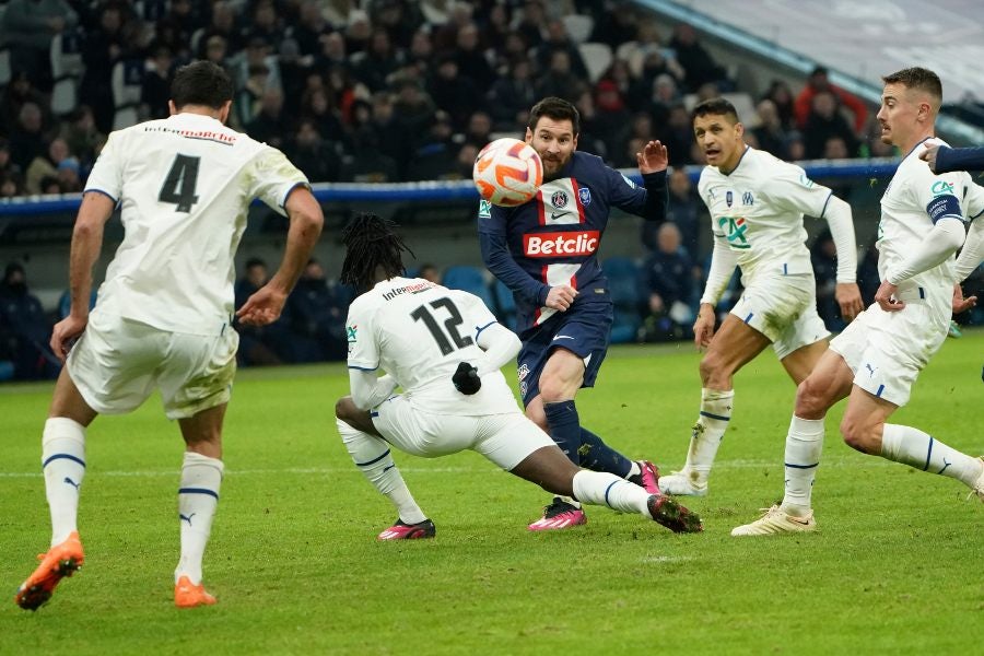PSG fue eliminado por el Marsella en la Copa de Francia