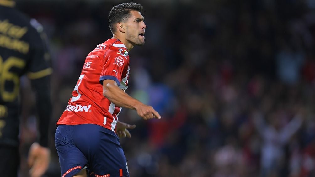 Chivas: Daniel Ríos, contento por marcar su primer gol en su regreso