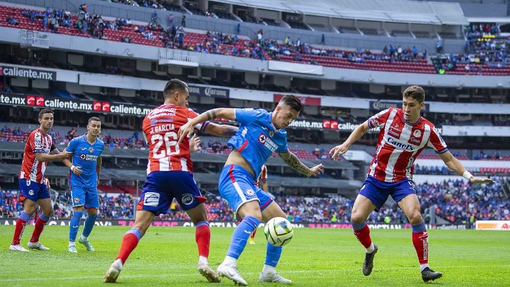 Cruz Azul logró vencer a Atlético de San Luis con un penal en los últimos minutos