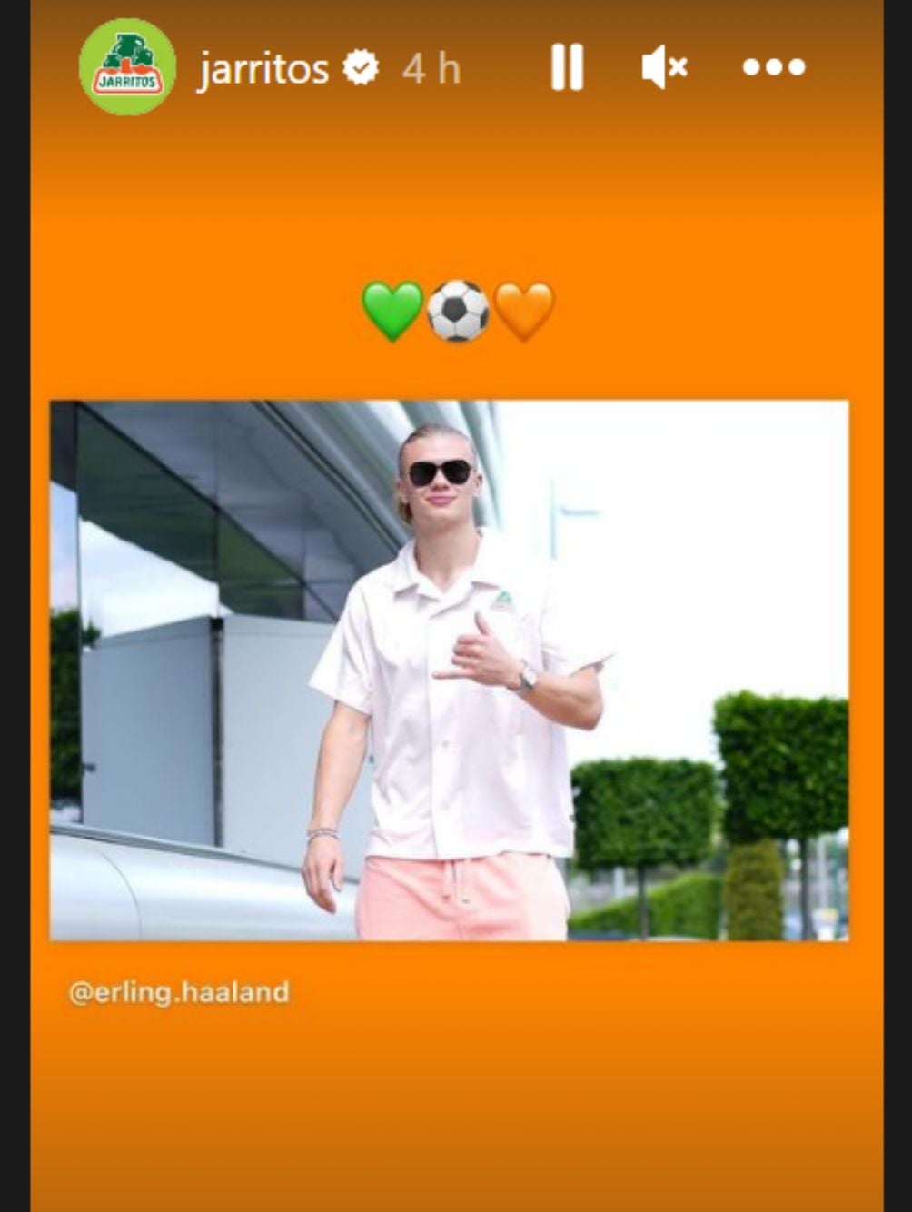 ¡Hermano, ya eres mexicano! Erling Haaland presume sus tenis de Jarritos