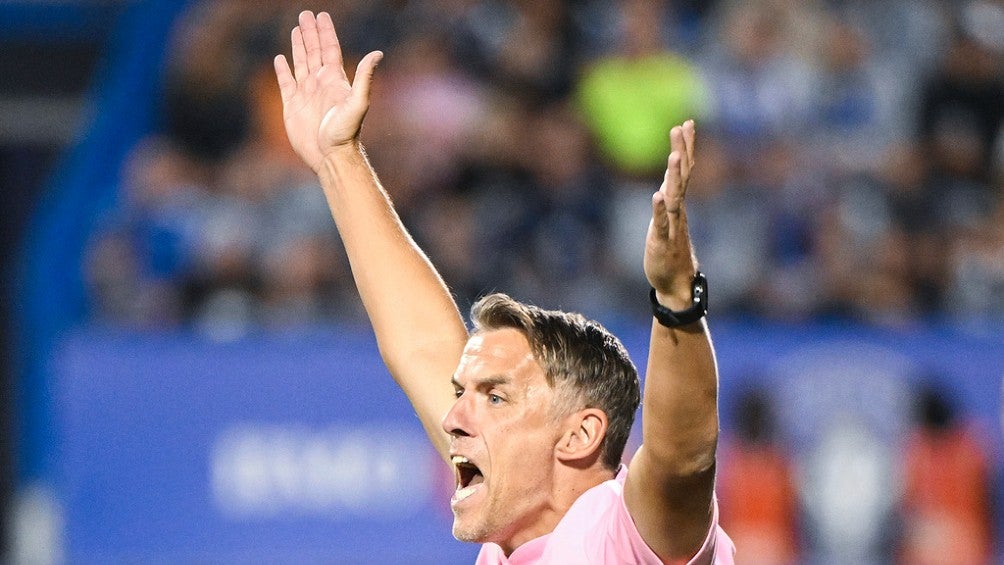 Inter de Miami anunció la destitución de Phil Neville como su entrenador