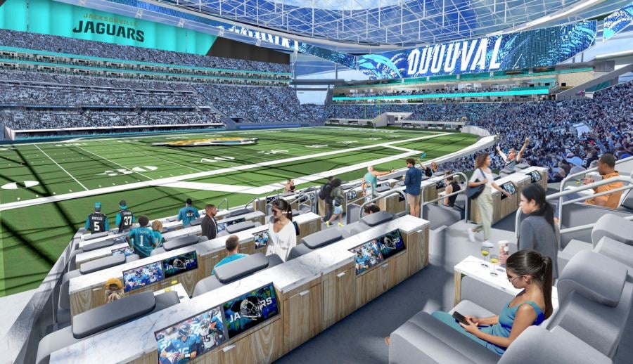 Jacksonville Jaguars presentan el "Estadio del Futuro" en el TIAA Bank ...
