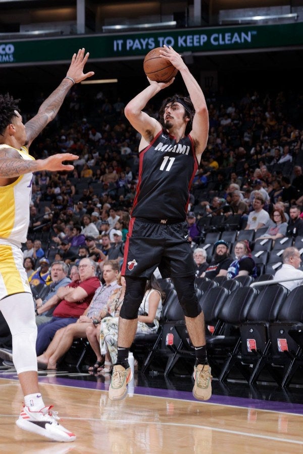 Jaime Jáquez Jr debuta con el Heat de Miami con una gran exhibición