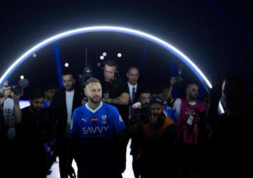 Neymar, presentado con el Al Hilal con gran espectáculo; aún no debuta