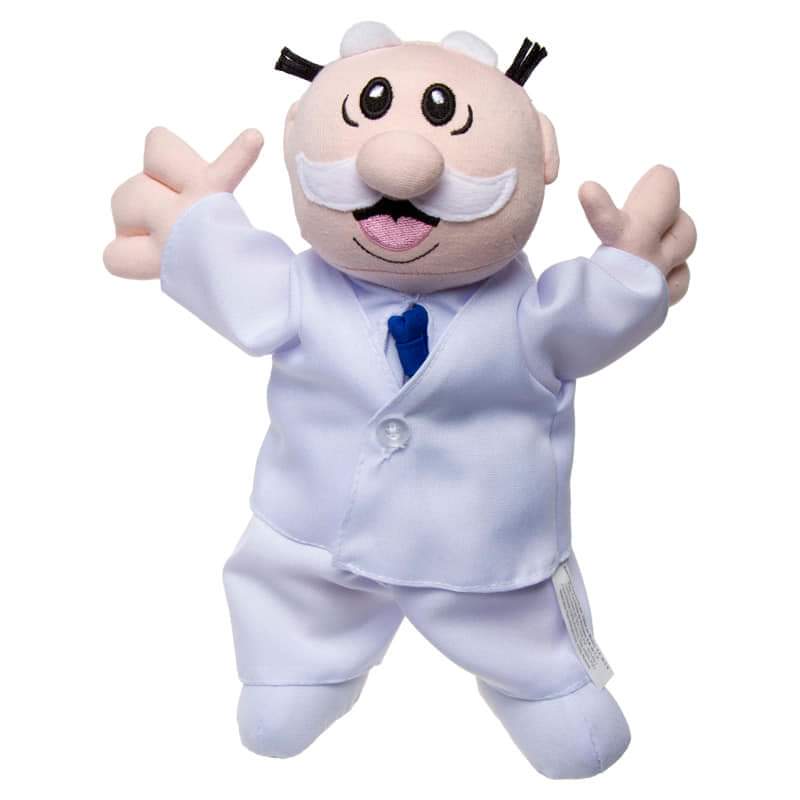 Adele y su fascinación por los peluches del Dr. Simi y la Muñeca Lele