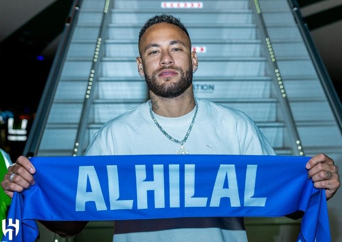 Neymar debuta en el triunfo del Al-Hilal contra Al Riyadh