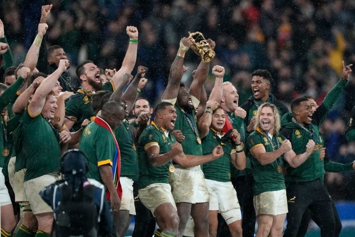 Sudáfrica consigue su cuarto título de la Copa Mundial de Rugby tras ...