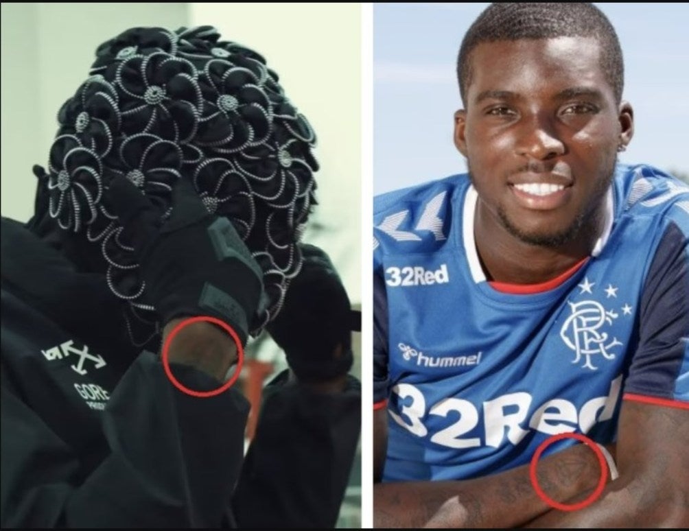 Dide, el rapero enmascarado que asegura ser una estrella de la Premier League