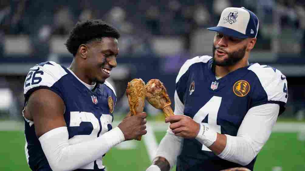 ¡Hambre de triunfo! Dak Prescott celebró anotación de los Dallas ...