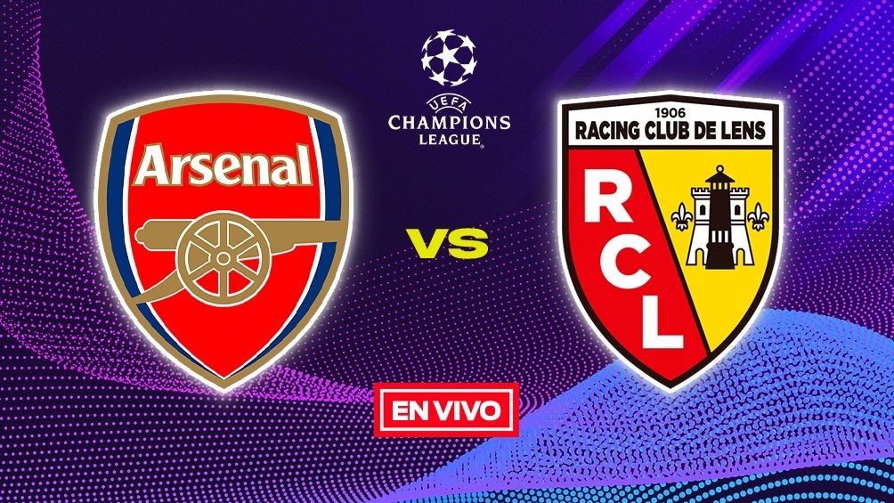 Arsenal vs Lens EN VIVO Champions League Jornada 5