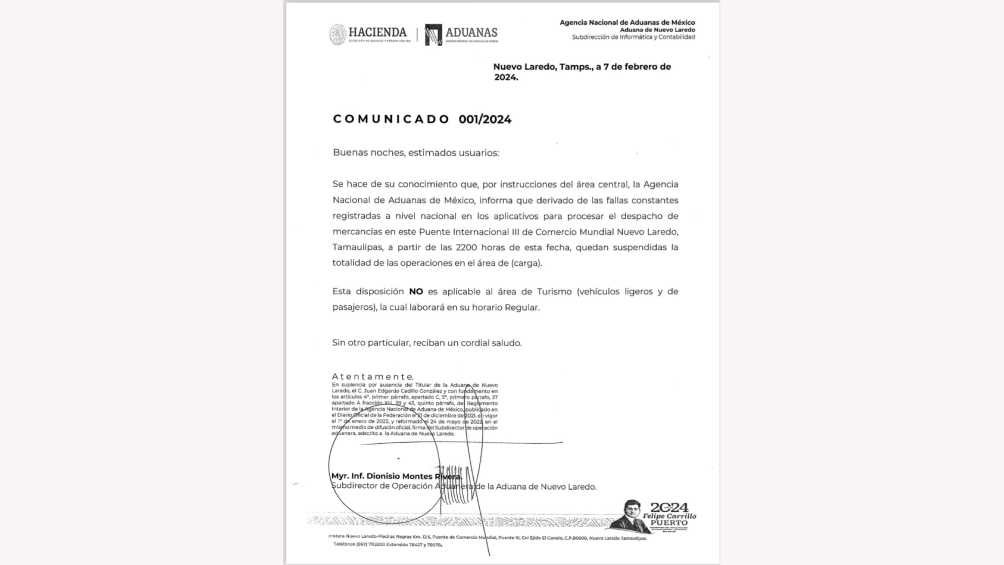 ¿Qué está pasando en las aduanas del país y por qué afectan la economía de México?