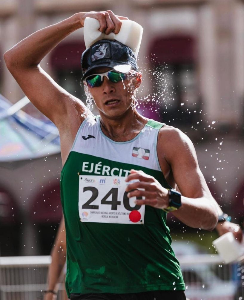 Ever Palma logró la marca olímpica en marcha 20km para París 2024