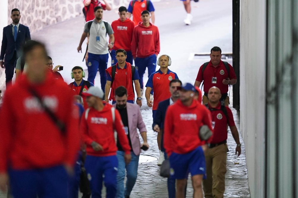 Chicharito Hernández regresó al Estadio Azteca después de 15 años