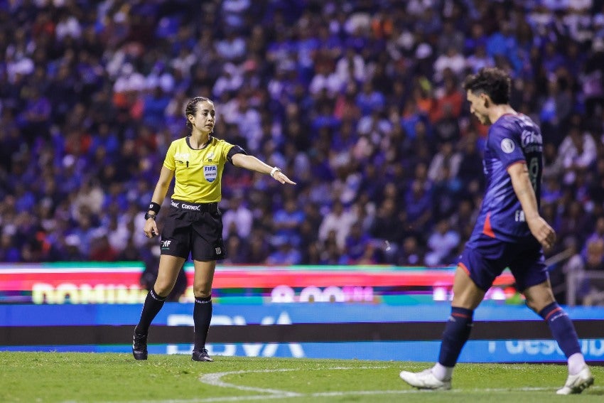 Katia García tras pitar en la Liga MX: “ Que sea un paso para seguir abriendo puertas para la mujer”