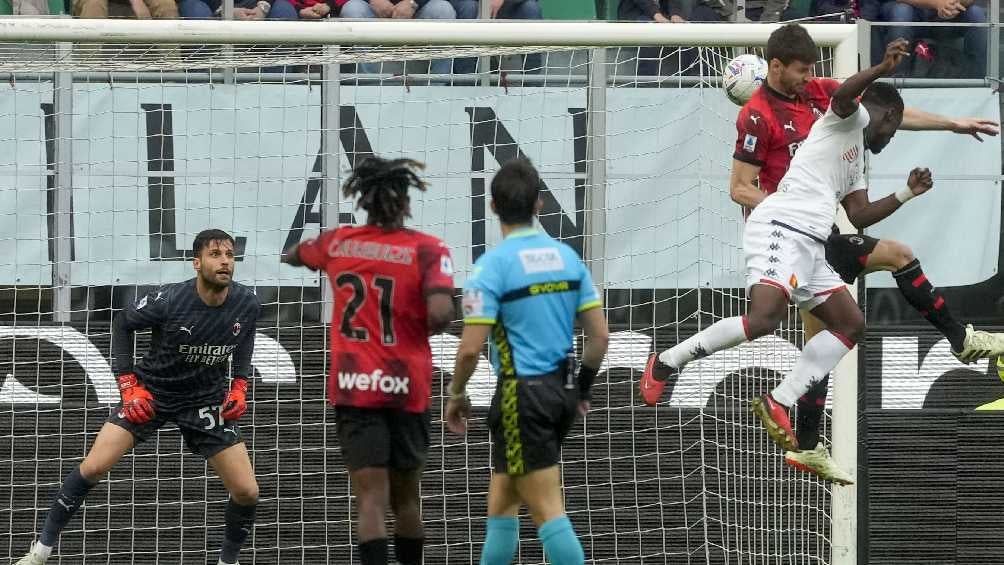 ¡De locura! Milan y Genoa empatan en lluvia de goles