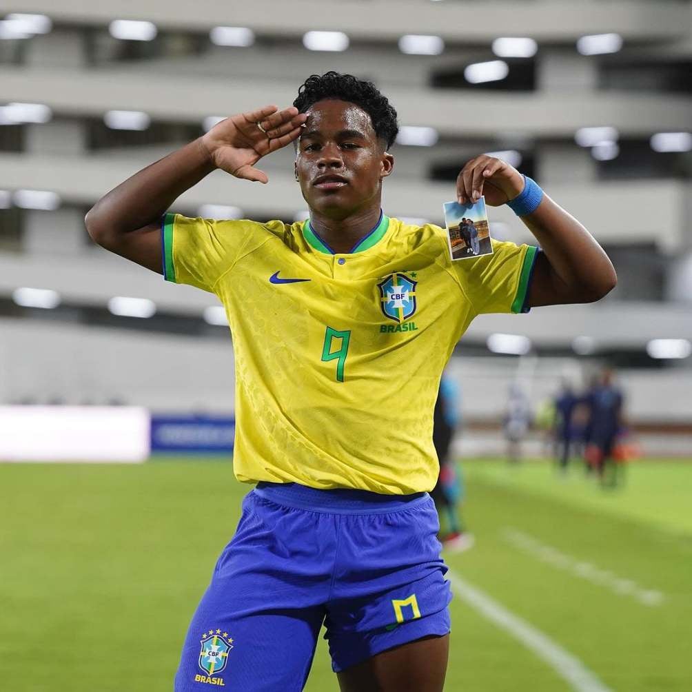 Con el mítico dorsal 9, Endrick se perfila para ser titular ante la ...