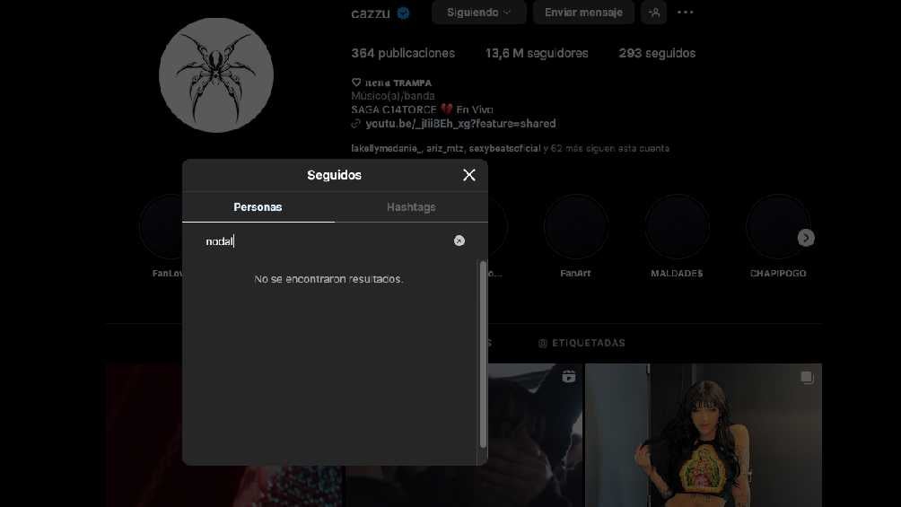 Cazzu deja de seguir a Nodal y Ángela Aguilar tras confirmarse su romance