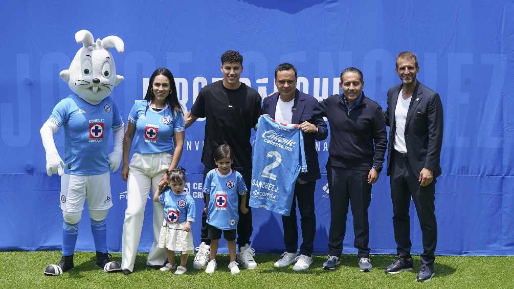 Jorge Sánchez tiene claro su objetivo en Cruz Azul: ”Vengo a ganar títulos”