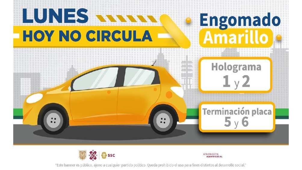 Hoy No Circula: Checa cuáles son los vehículos que descansan en CDMX y Edomex