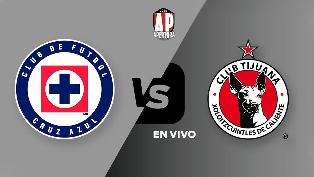Cruz Azul vs Tijuana EN VIVO Liga MX Jornada 3 Apertura 2024