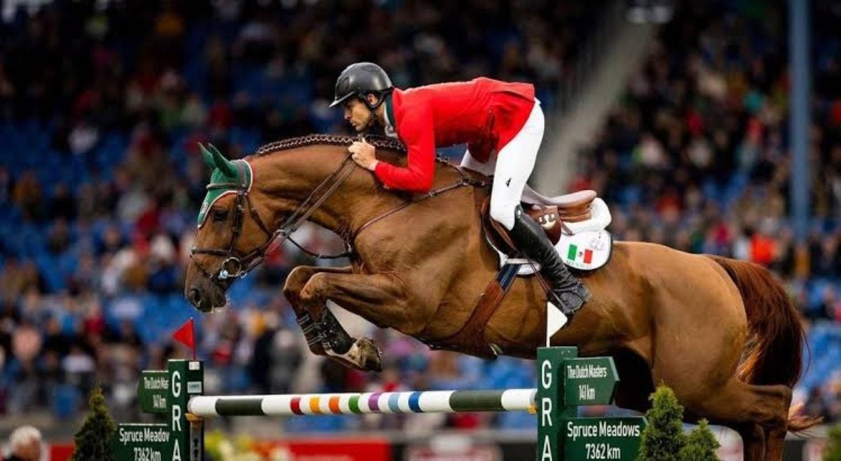 Atletas mexicanos en París 2024: Quién es Andrés Azcárraga, quien disputa Final de Salto Ecuestre