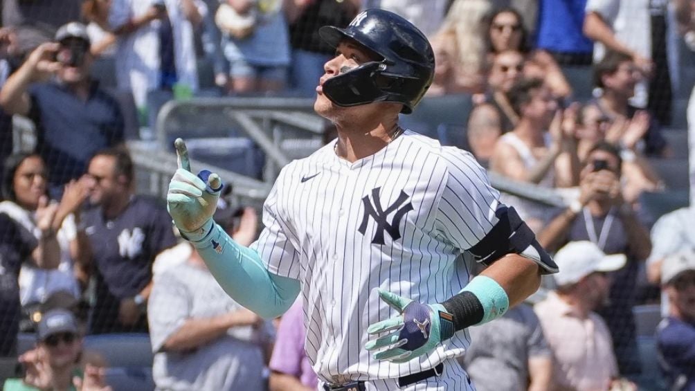 Aaron Judge llegó a los 50 cuadrangulares en la paliza de los Yankees sobre los Rockies