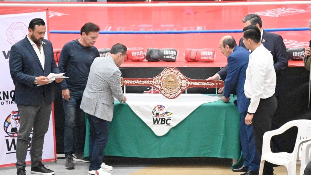 Canelo Álvarez vs Berlanga: Este es el cinturon especial de la CMB para ...