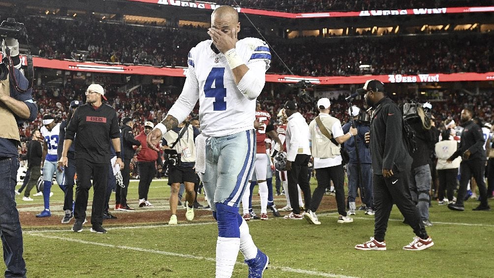¡Mal y de malas! Dallas Cowboys pierde a Dak Prescott en derrota ante Falcons